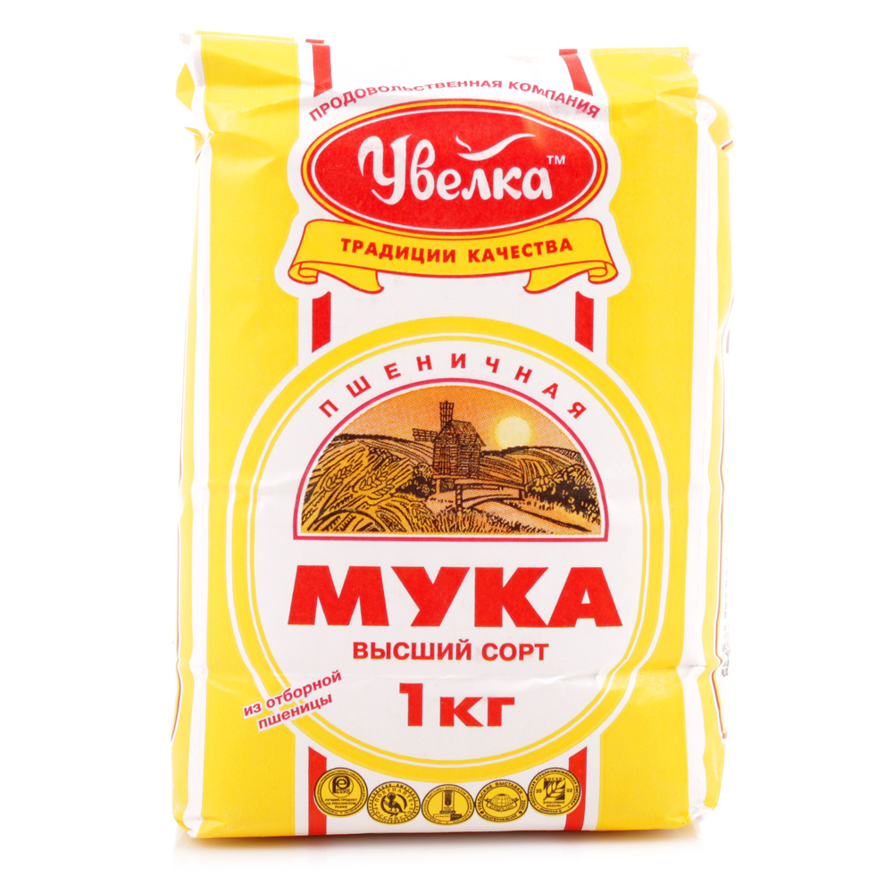 Мука Увелка в/с 1кг 1/10 купить за 62 руб. с доставкой на дом в ...