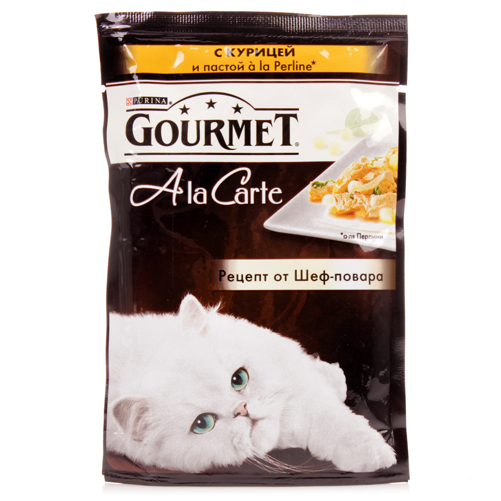Корм для кошек GourmeT AlaCarte 85г с курицей для кошек купить за 39 ...
