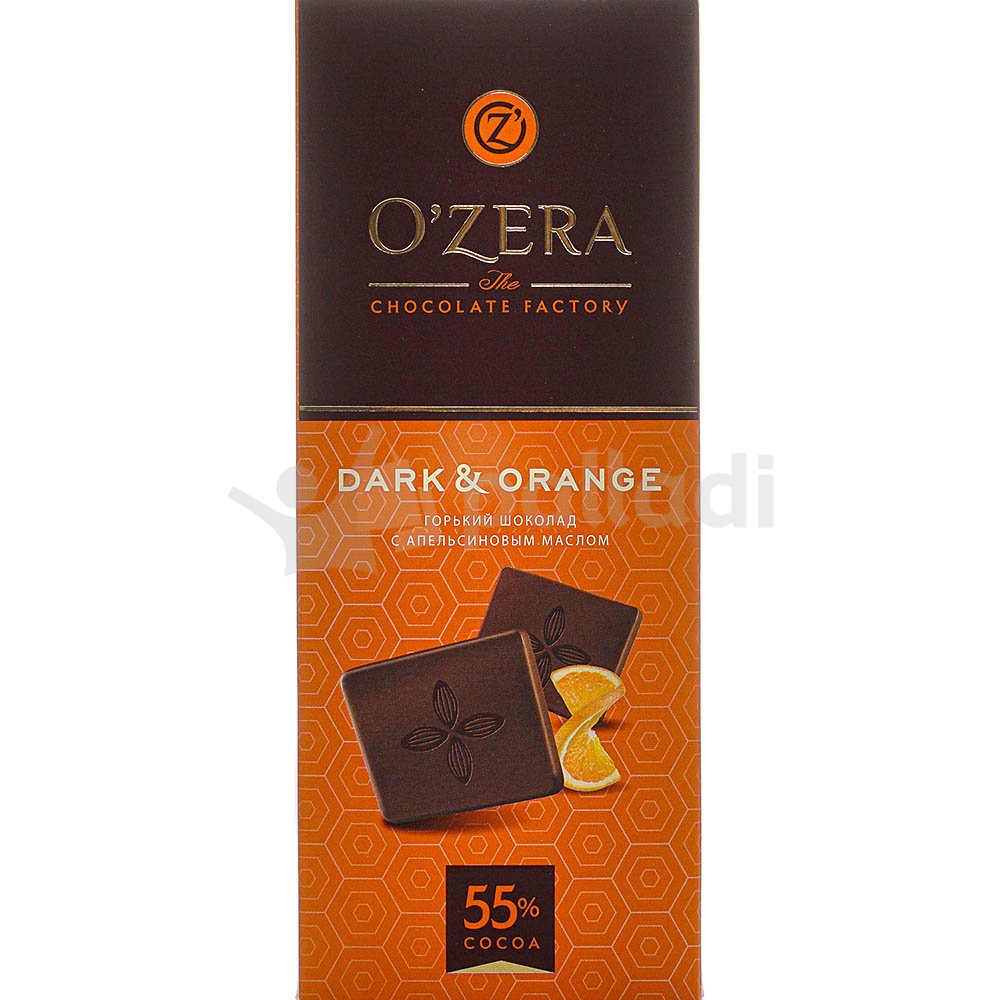 Шоколад O, Zera DARK 90г 55% какао с апельсиновым маслом купить за 62 ...