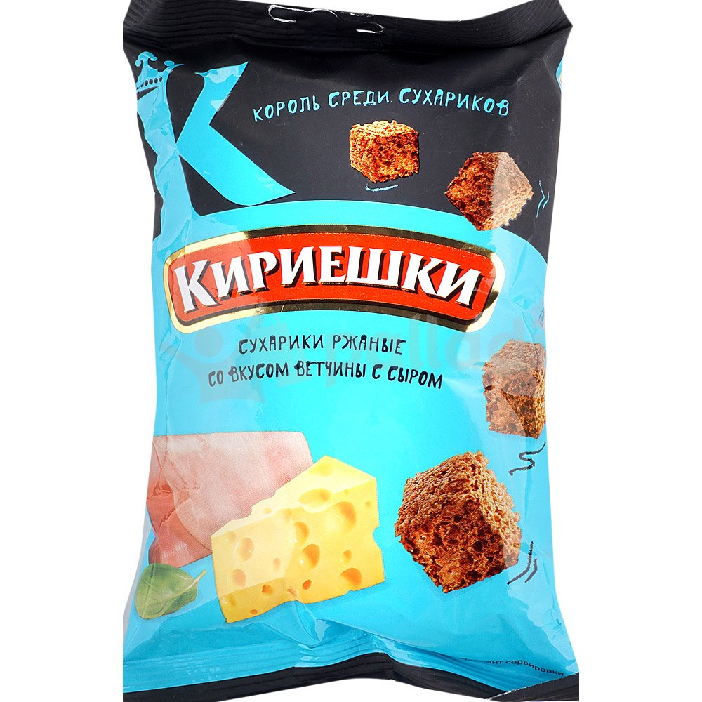 Кириешки 100г со вкусом ветчины/сыра купить за 43 руб. с доставкой на ...