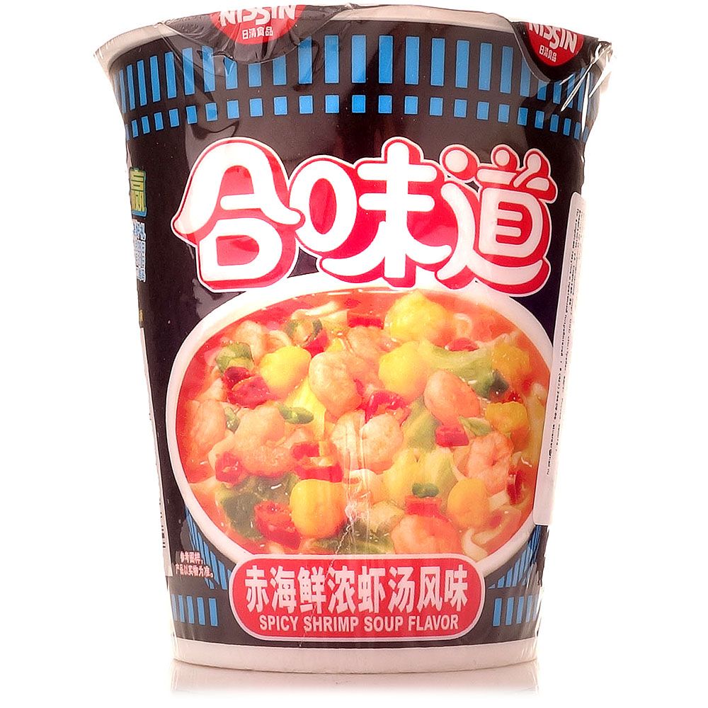 Лапша Cup noodle 112г с вкусом креветки острая купить за 218 руб. с ...