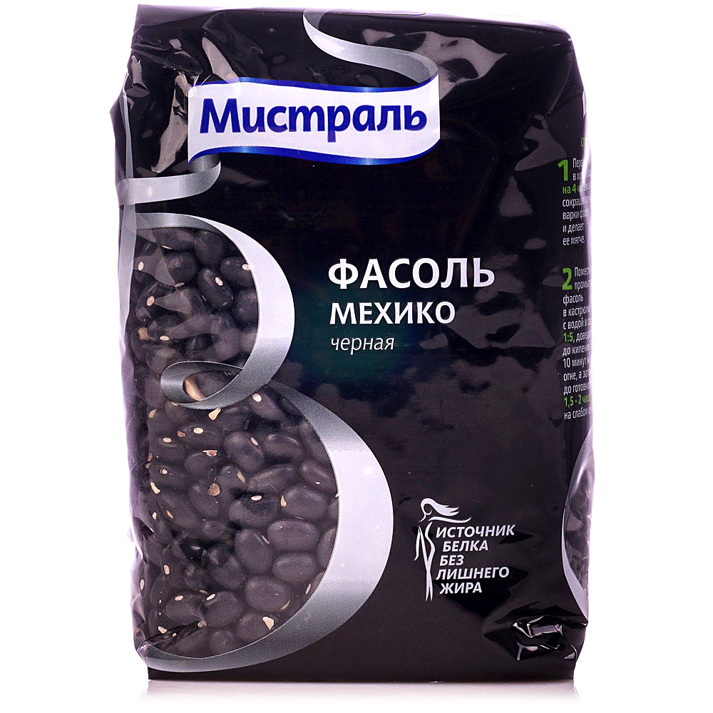 Фасоль Мистраль Мехико 450г черная купить за 160 руб. с доставкой на ...