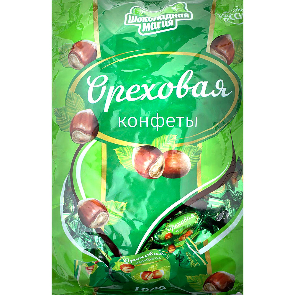 Конфеты Шоколадная магия 1кг Ореховая купить за 635 руб. с доставкой на ...